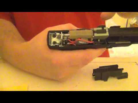 Fixing CYMA030 Glock AEP Trigger Lever - YouTube