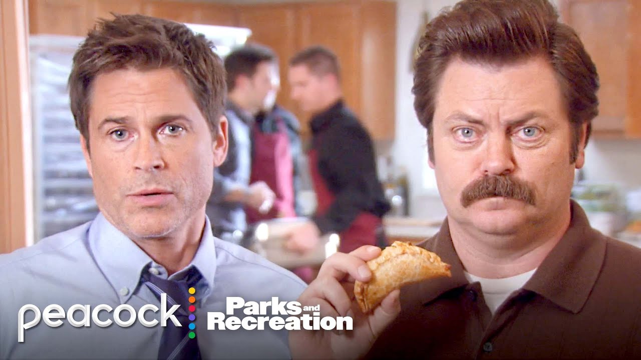 Ron and Chris agree on something, for once | Parks and Recreation - YouTube