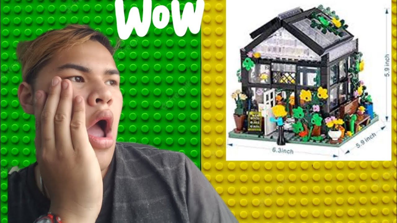 Building LEGO Greenhouse set - YouTube