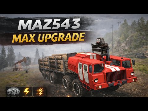 MAZ 543 MAX UPGRADE GAMEPLAY | RTHD 14.6 | AP RTHD | BY AP RTHD