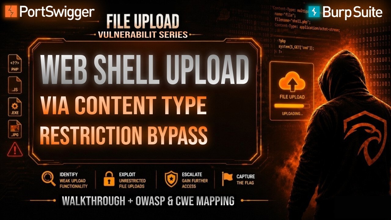 File Upload Lab #2 | Web Shell Upload Via Content-Type Restriction ...