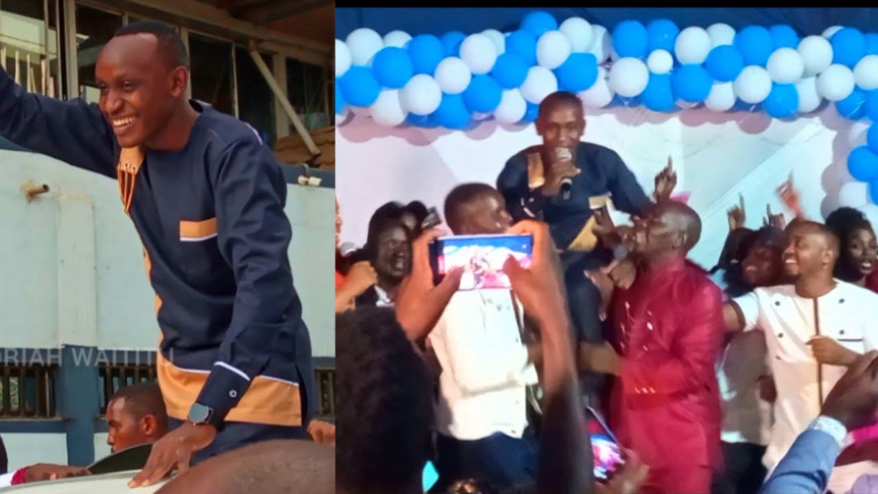 Ngethe Steve performance in his event - YouTube