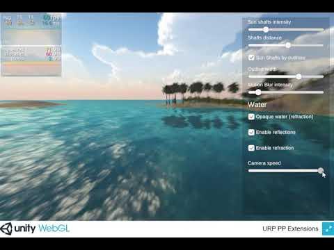 URP Extension: Sun Shafts, Motion Blur and Water - YouTube