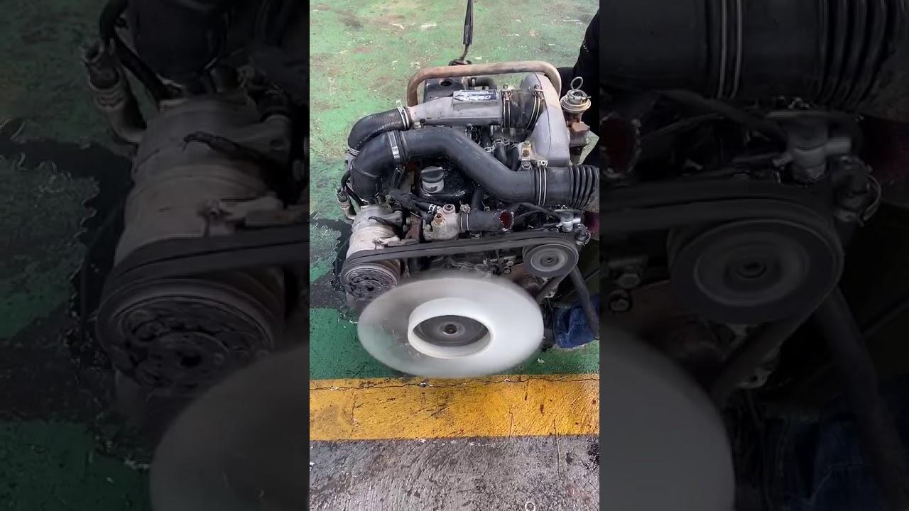 Isuzu 4JB1T 4JB1 Turbo Engine - YouTube