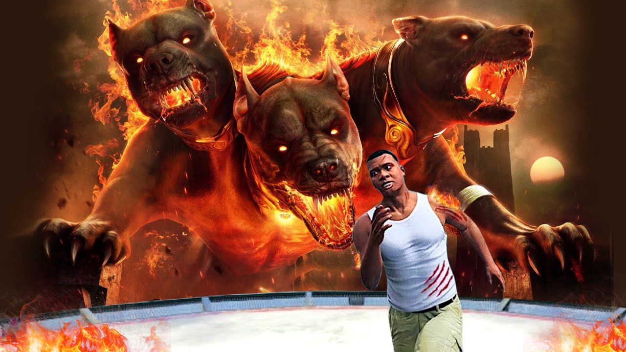 CHOP BECOME A THREE HEAD MONSTER AND DESTROY LOS ANTOS | FRANKLINE VS ...