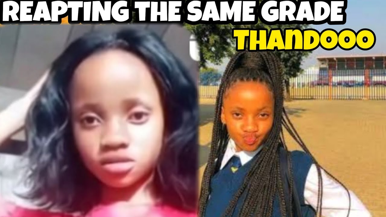 Thando from Tik Tok is repeating the same grade - Sasha's ex. #thando - YouTube