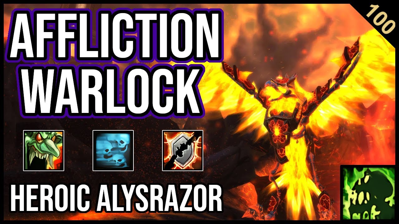FIRELANDS Heroic Alysrazor 25 (104k DPS) R1 Boss Damage - Affliction ...
