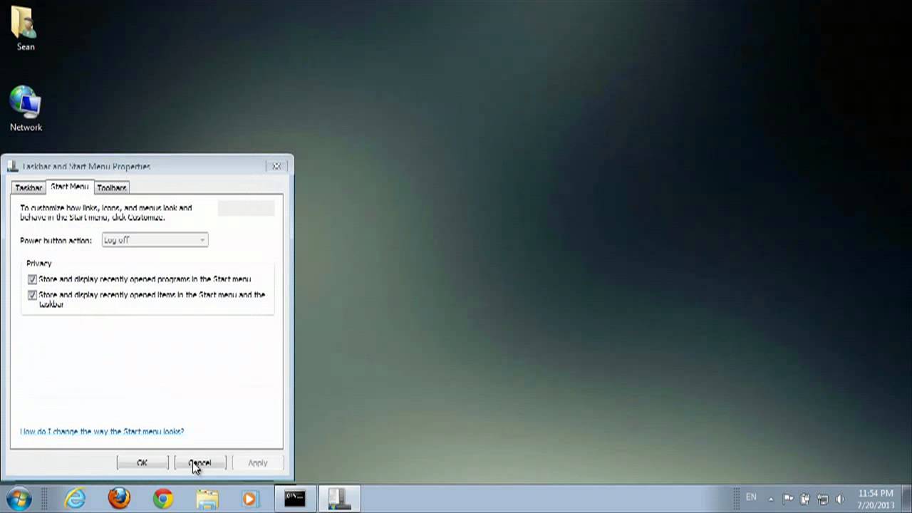 How to Remove Large Icons From Windows 7 Startup Screen : Windows 7 ...