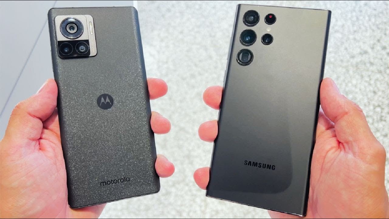 Motorola EDGE 30 ULTRA vs GALAXY S22 ULTRA ⚔️ Duelo BRUTAL Android ...
