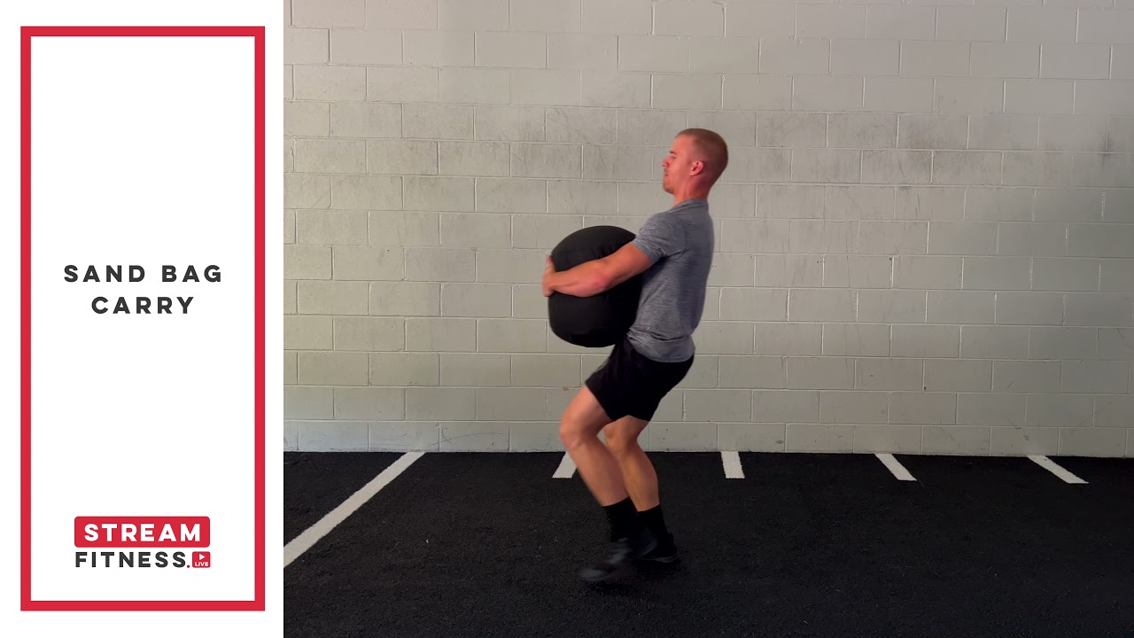CrossFit Movements - How to do a Sand Bag Carry - YouTube