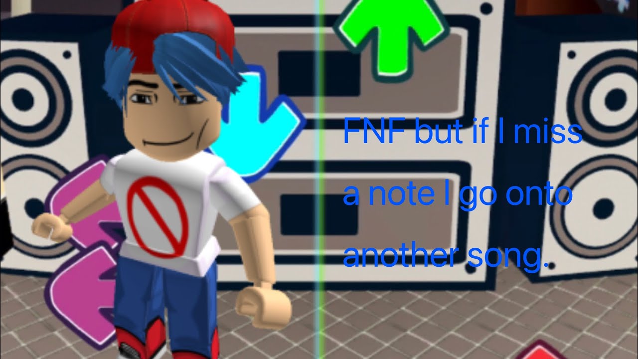 Roblox FNF but if I miss a note the song changes. - YouTube