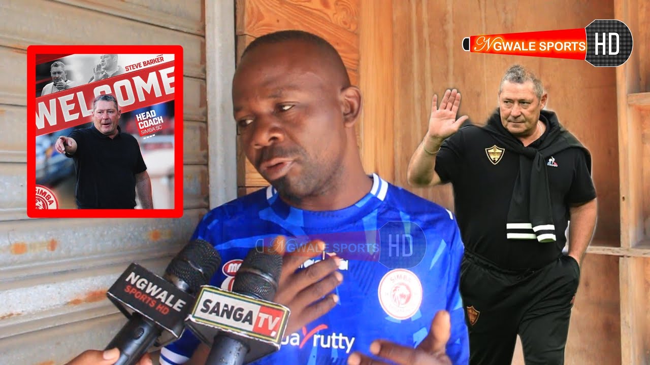 SHABIKI WA SIMBA APAGAWA NA UJIO WA KOCHA STEVE BARKER - YouTube