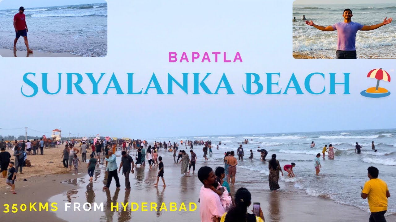 Bapatla Suryalanka Beach | Hyderabad Nearest Beach #suryalankabeach ...