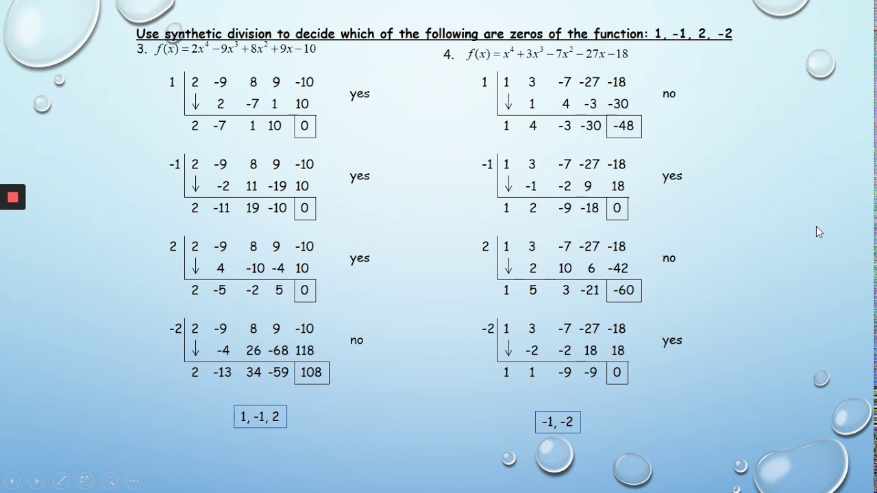 ALGEBRA 2 Lesson 5 6 Video YouTube algebra-2-lesson-5-6-video-youtube