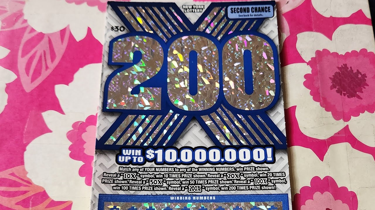 $30 Scratchin' Journey w Blue 200X - YouTube
