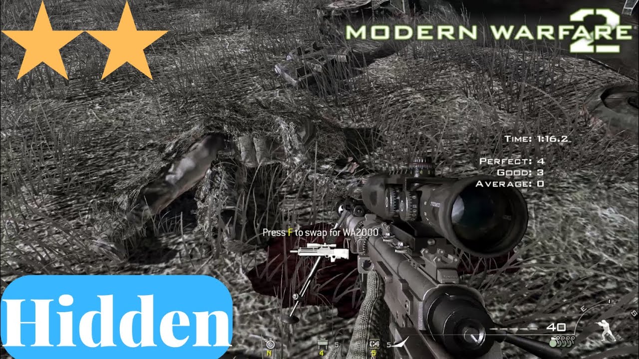 Special Op - Hidden | COD Modern Warfare 2 - YouTube