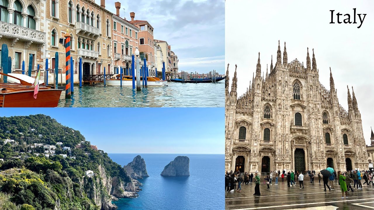 義大利之旅（一）~ Venice, Capri, Milan (Fall Italy Trip Part 1) - YouTube
