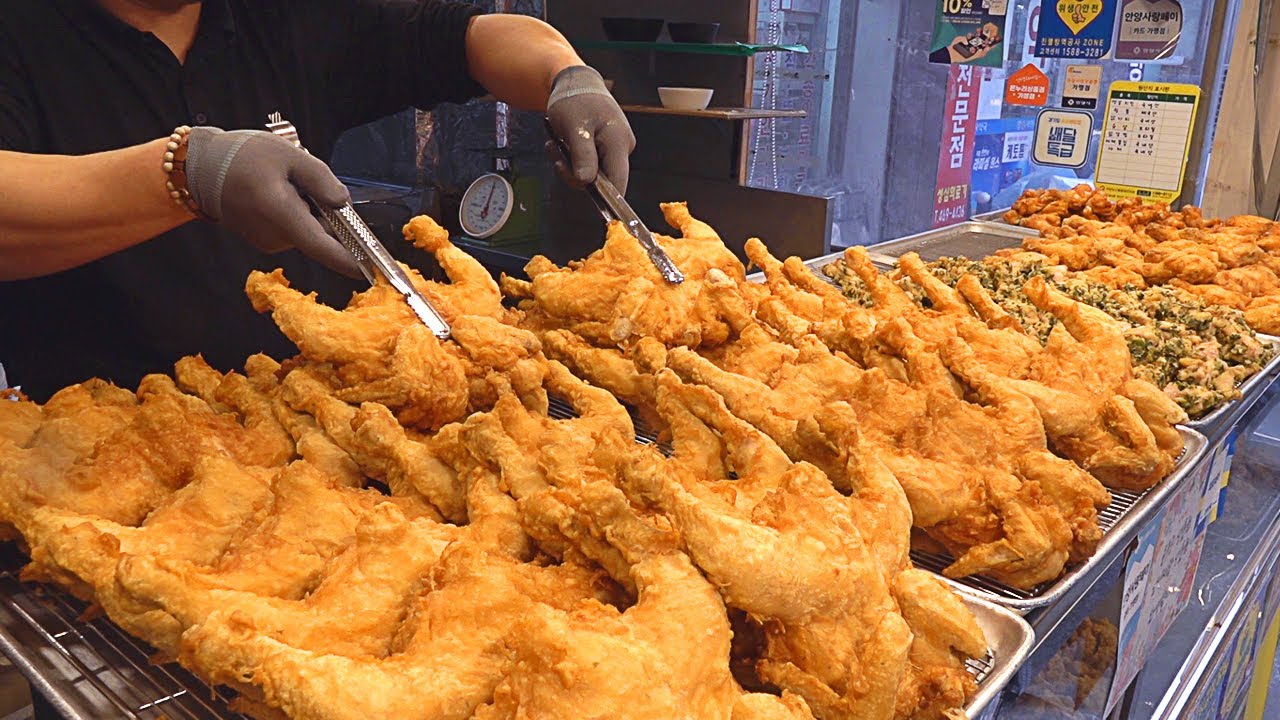 고추야채치킨 Fantastic Crispy Vegetable Chicken, Seasoned Chicken, Chicken ...