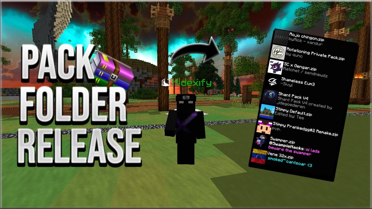 HCF/PotPvP Pack Folder Release | 100+ packs | killtage - YouTube