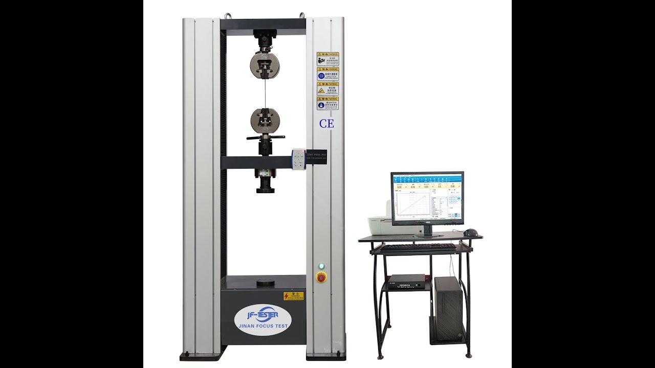 WDW 50KN 100KN Universal Testing Machine Video - YouTube