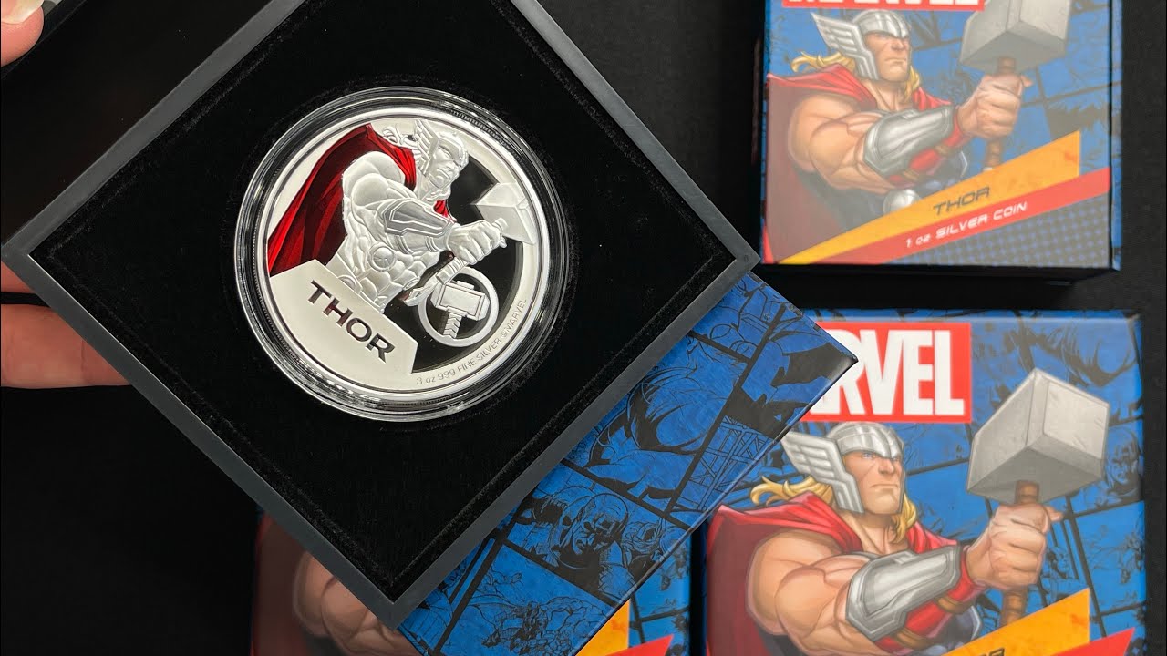 Marvel Thor™ Gold & Silver Coins - YouTube