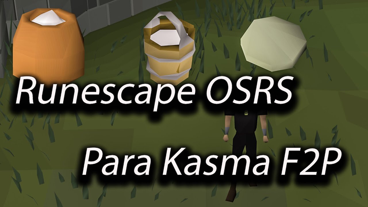 Runescape OSRS Pizza Base Yaparak Para Kasma F2P - YouTube
