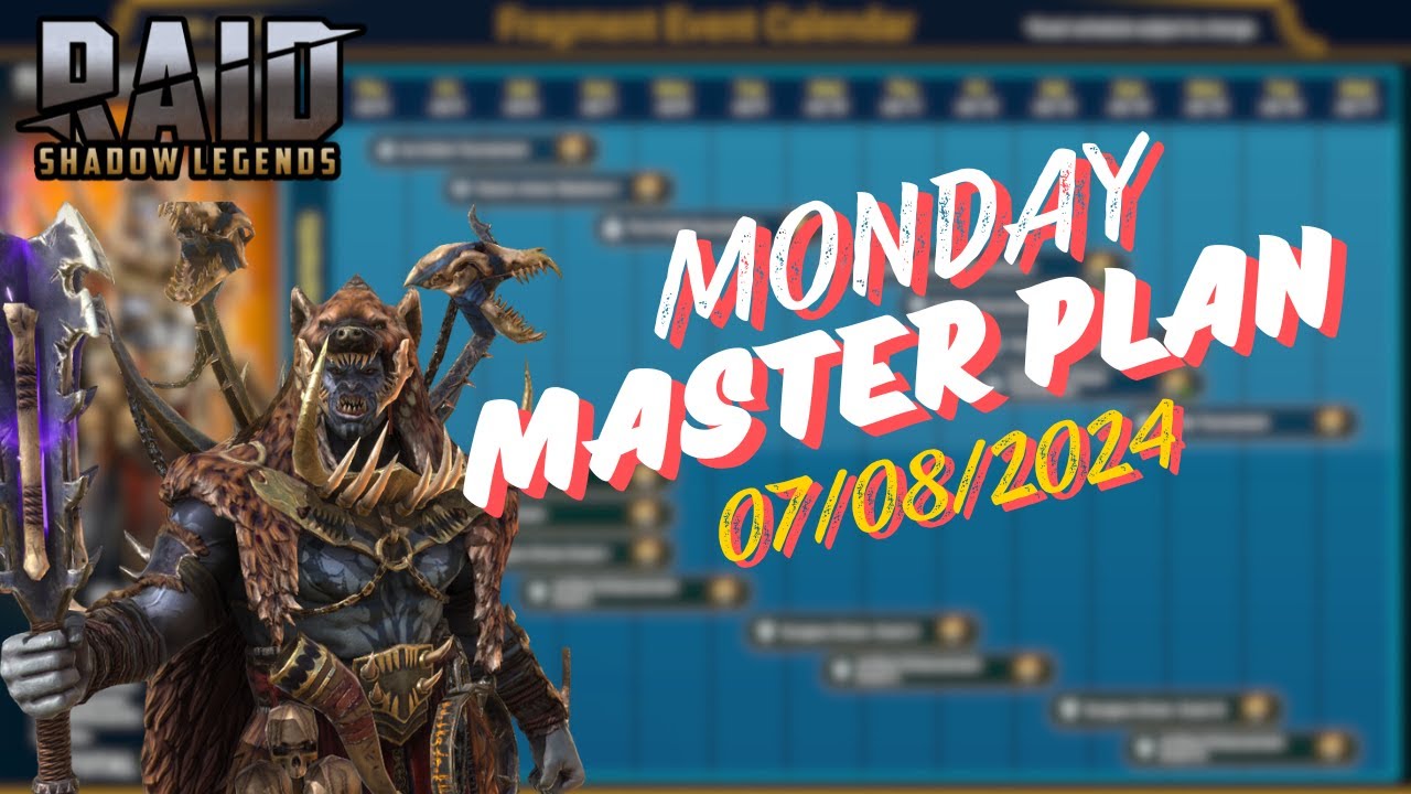 Fusion Calendar, Prism Event, and Epic Only Spider Team! Raid: Shadow ...