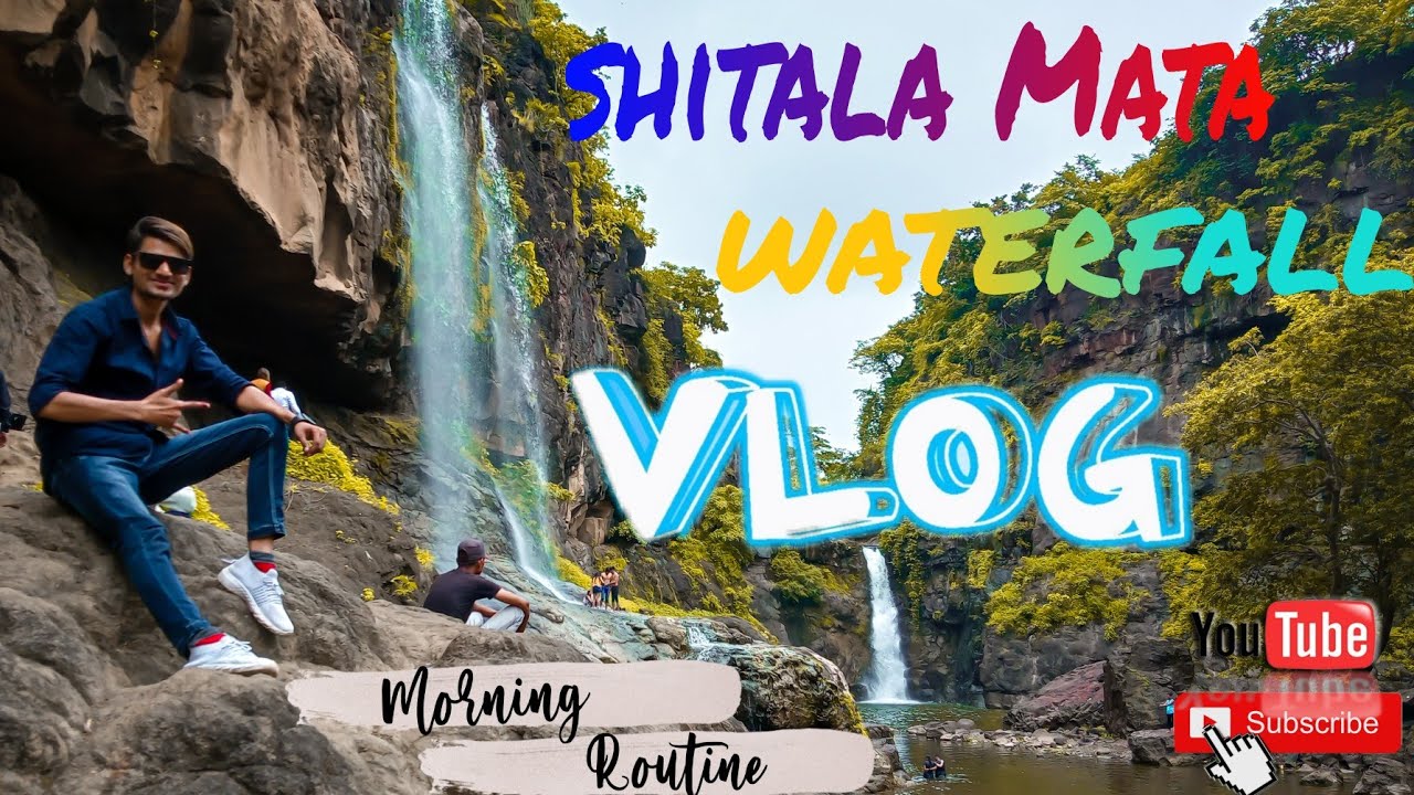 shitala Mata waterfall 🌧🌧 #viral #trending #video #like #love # ...