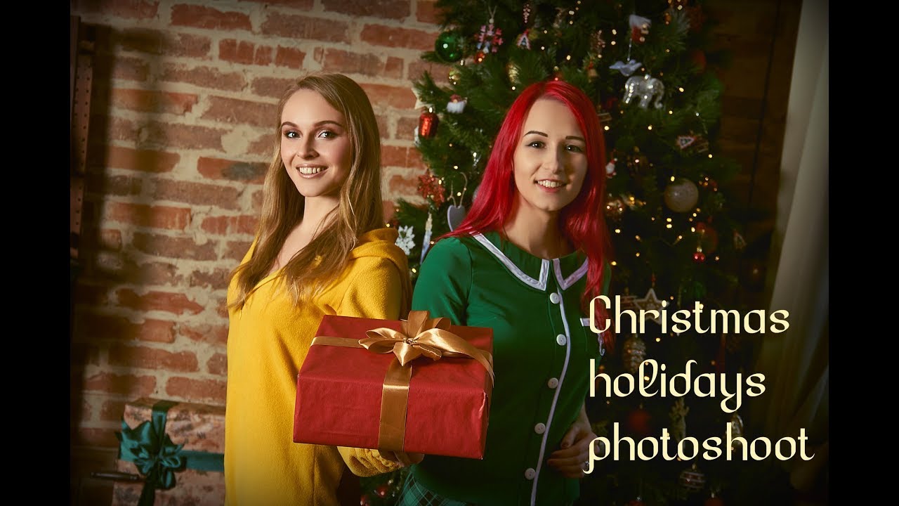 [Backstage: Christmas holidays photoshoot] - YouTube