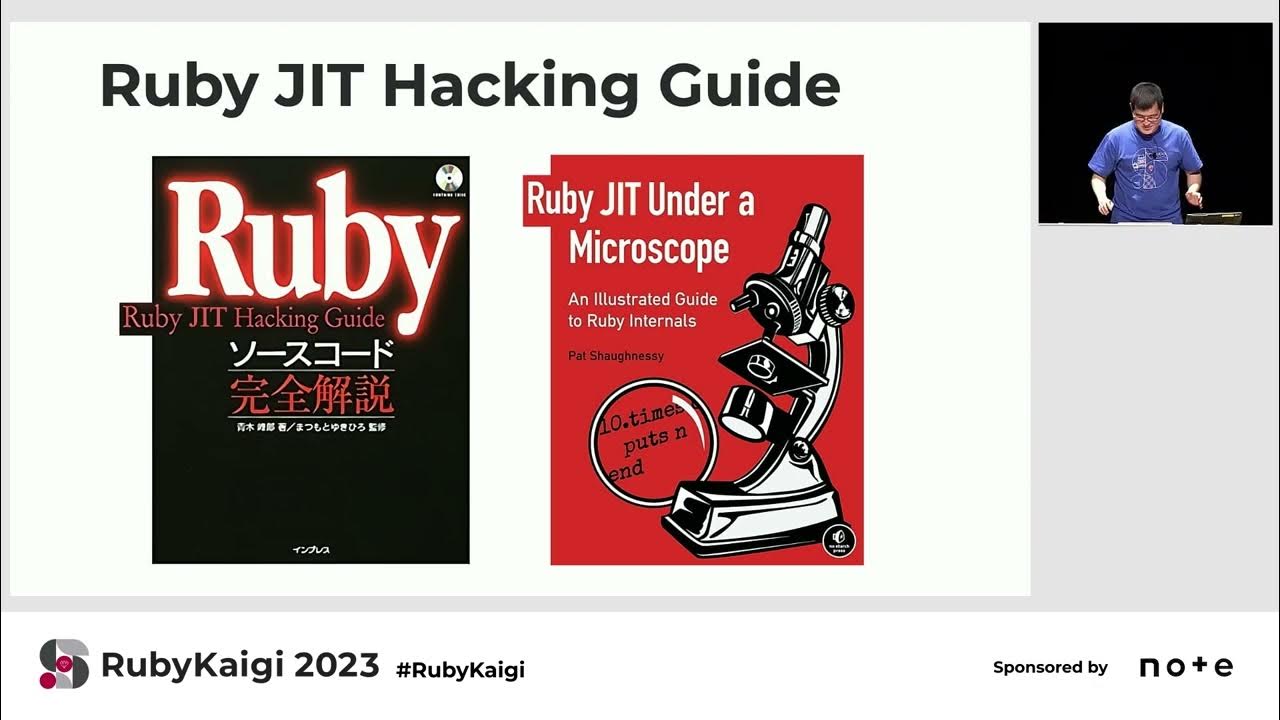 [EN] Ruby JIT Hacking Guide / Takashi Kokubun @k0kubun - YouTube