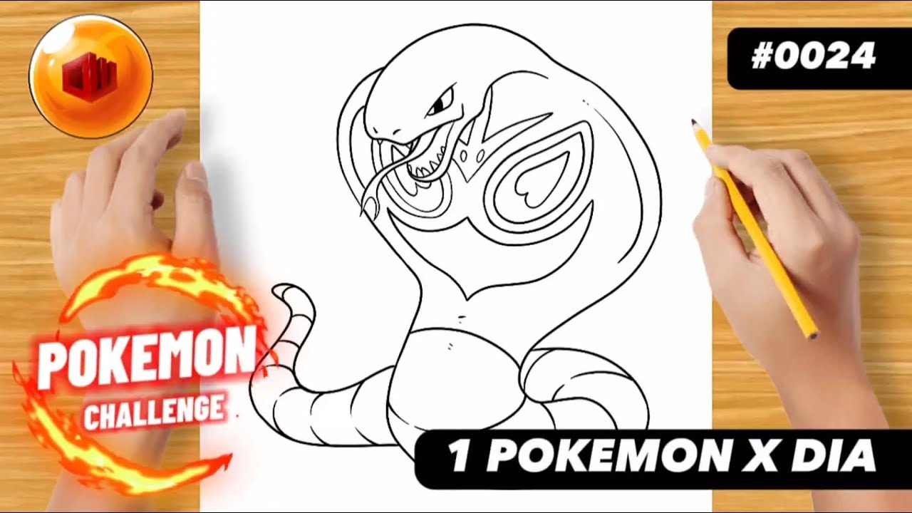 🟣 COMO DIBUJAR A ARBOK 🐍POKEMON MUY FACIL Y PASO A PASO [OVIWORKS ...