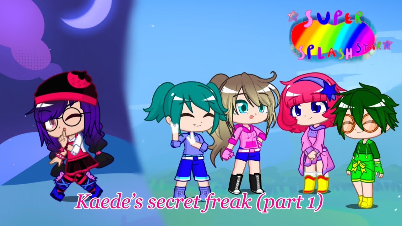 Super splash star episode 4: kaede’s secret freak (part 1) (gacha life ...