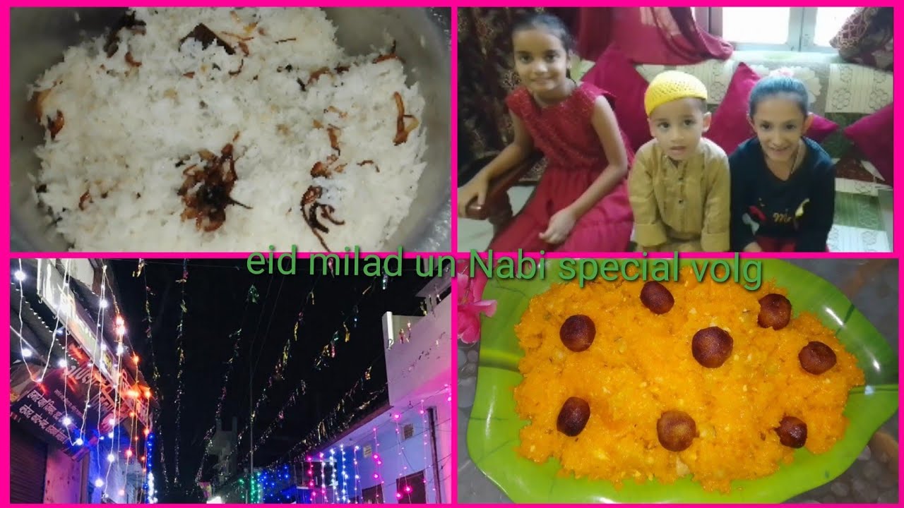 eid milad un Nabi 💚 special volg / & cooking 🥰 saman cook and volgs ️ ️ ...