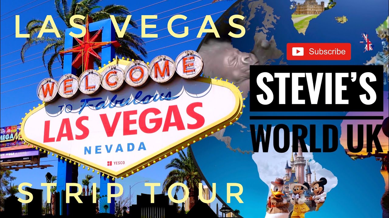 TOUR OF THE FAMOUS LAS VEGAS STRIP - NEVADA USA - YouTube