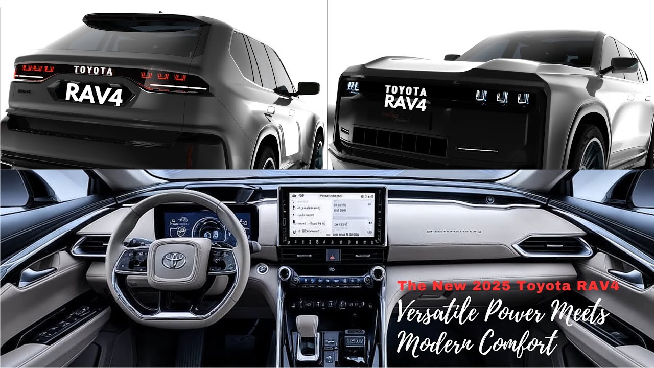Discover the 2025 Toyota RAV4 – Your Ultimate Family 4x4 / offroad SUV ...