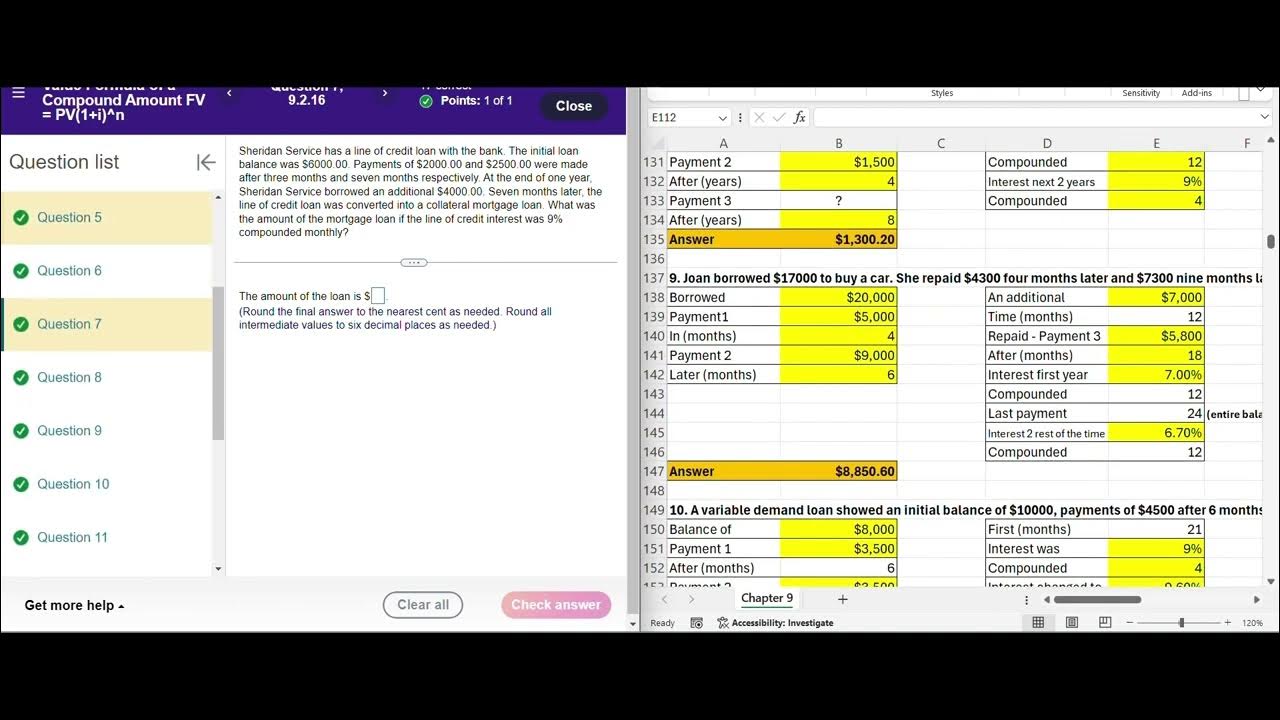 My Lab Math. Chapter 9. Compound Interest. Homework problems. - YouTube