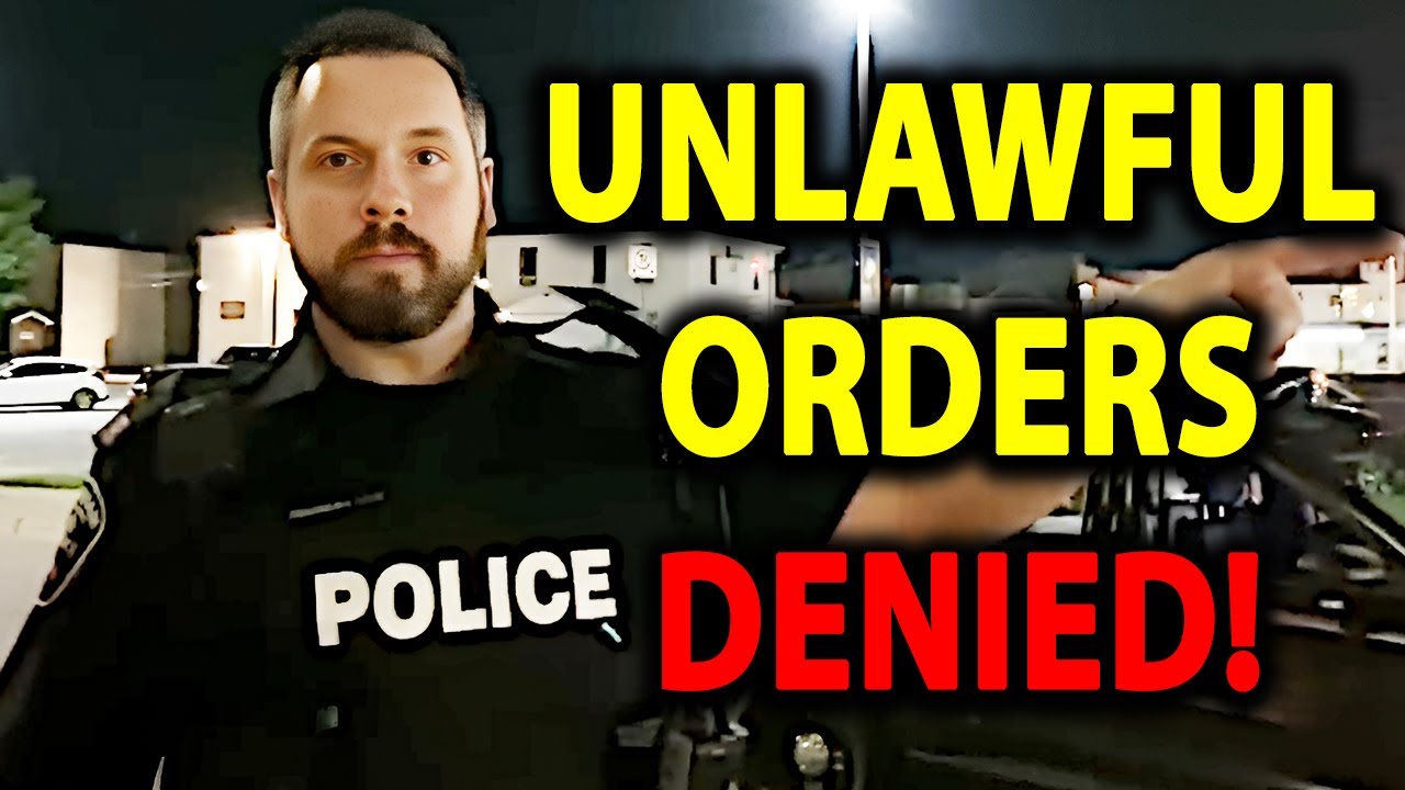 Cops Dismissed After Giving Unlawful Orders to Auditor! - YouTube
