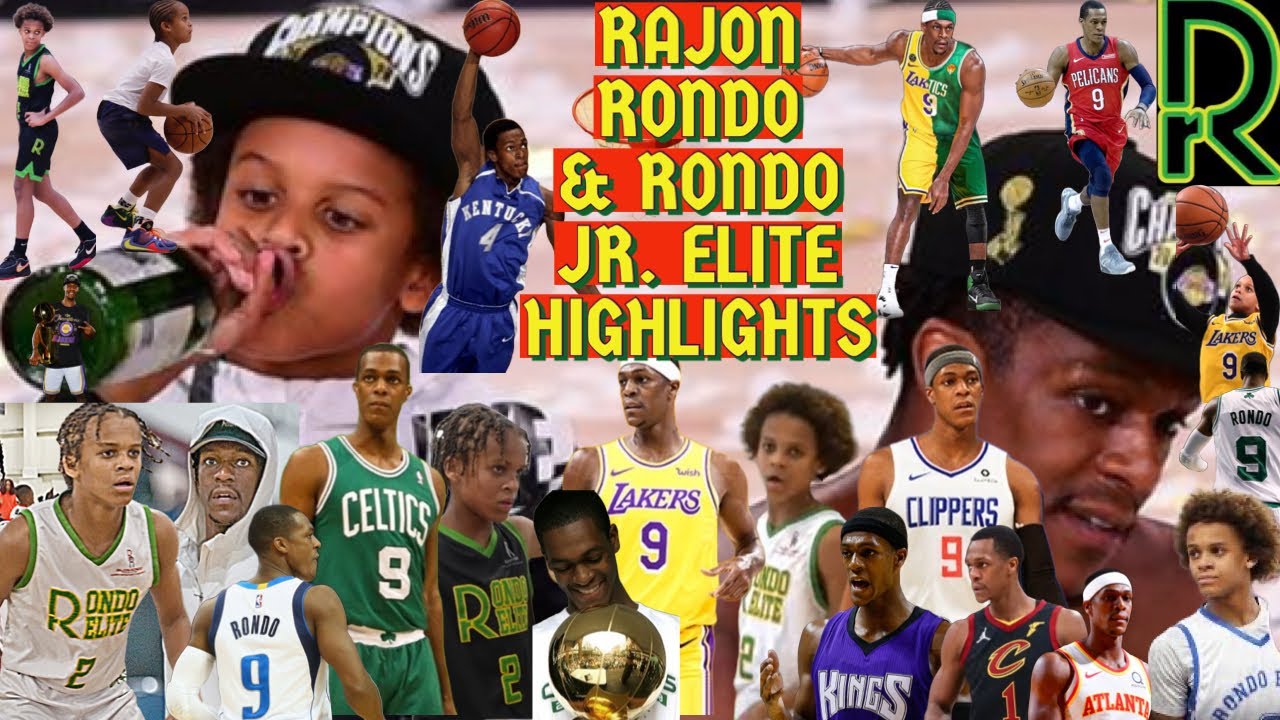 🤯RAJON RONDO PASSES TORCH TO #RONDO JR🏆 #rajonrondo #nba #celtics # ...