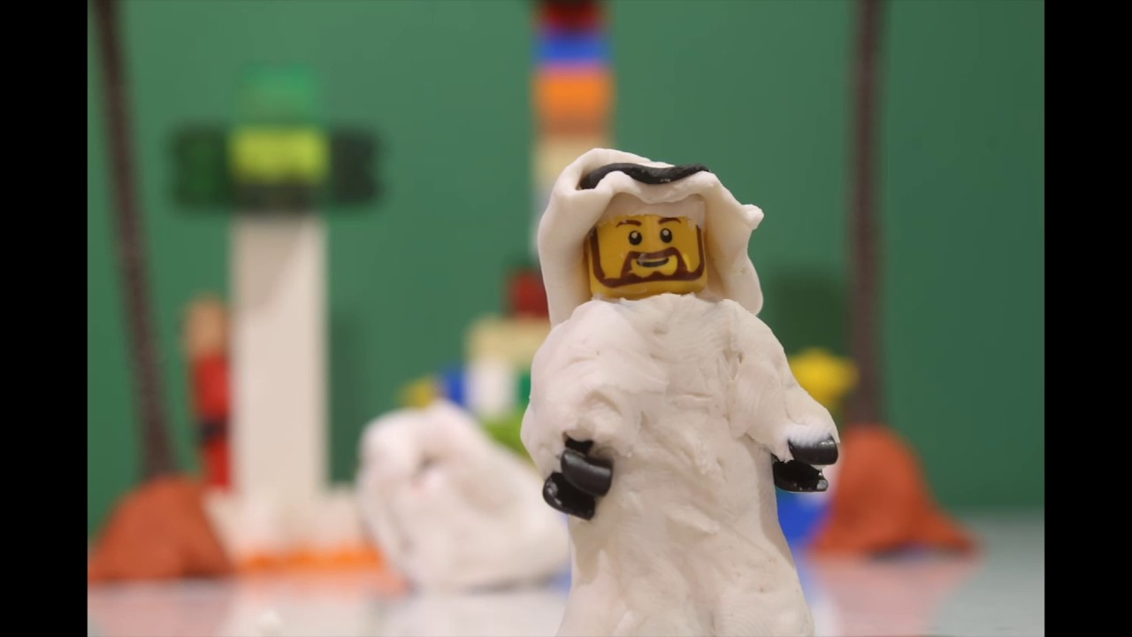 stopmotion video arabian man lego - YouTube