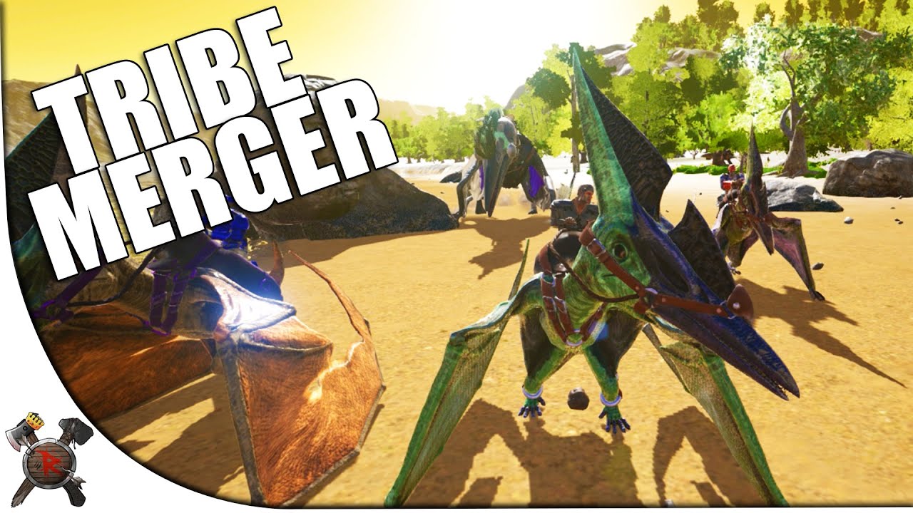 MERGING TRIBES/RAIDING BASE - Ark Survival Evolved Valhalla Primitive ...