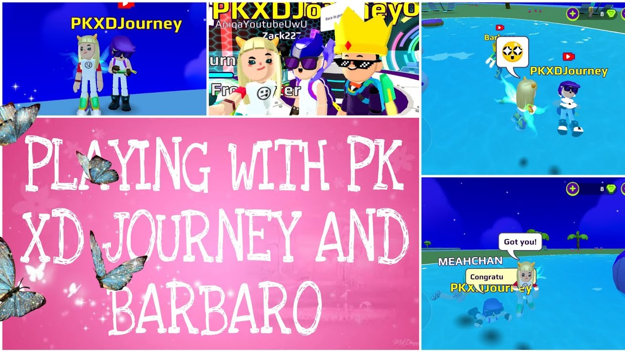 Playing With PK XD journey and Barbaro in PK XD - YouTube