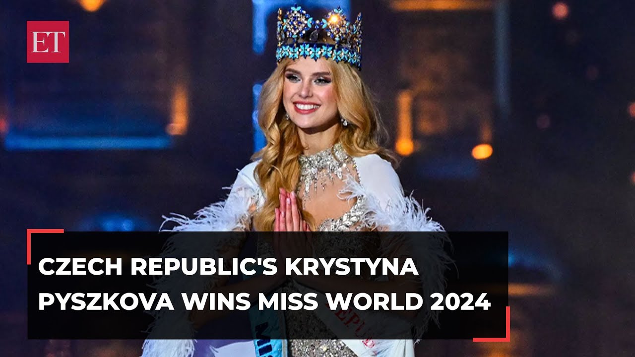 Krystyna Pyszkova from Czech Republic crowned 'Miss World 2024'; Miss ...