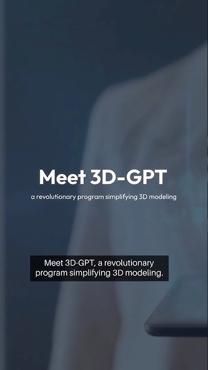 3D Modelling Ai Advancing! 👾🤖🤯 #ai #3D-GPT - YouTube