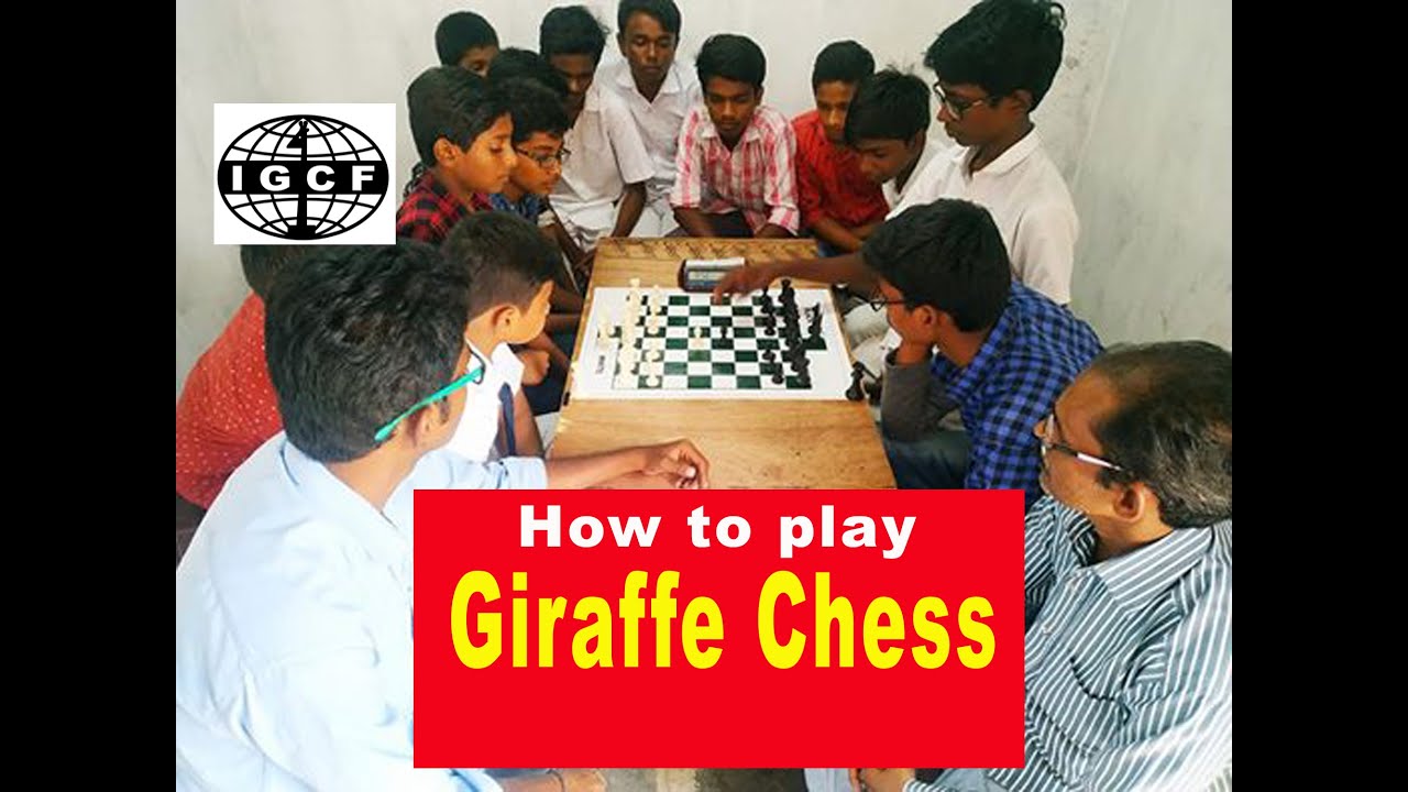 How to play IGCF giraffe chess board game - YouTube