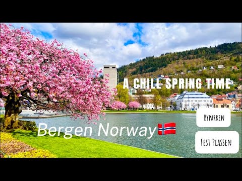 Bergen City Norway in Spring time 2025 - YouTube