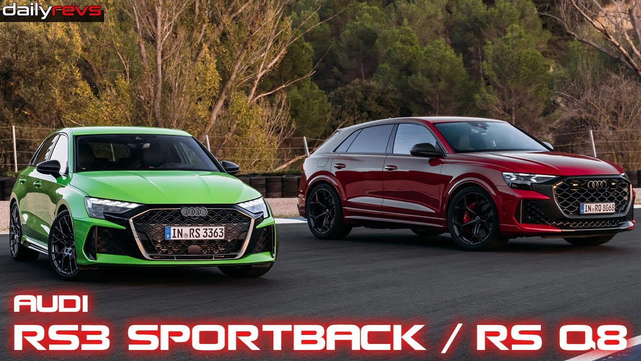 Audi RS3 & RS Q8 Performance | Audi Sport Combines Everyday ...