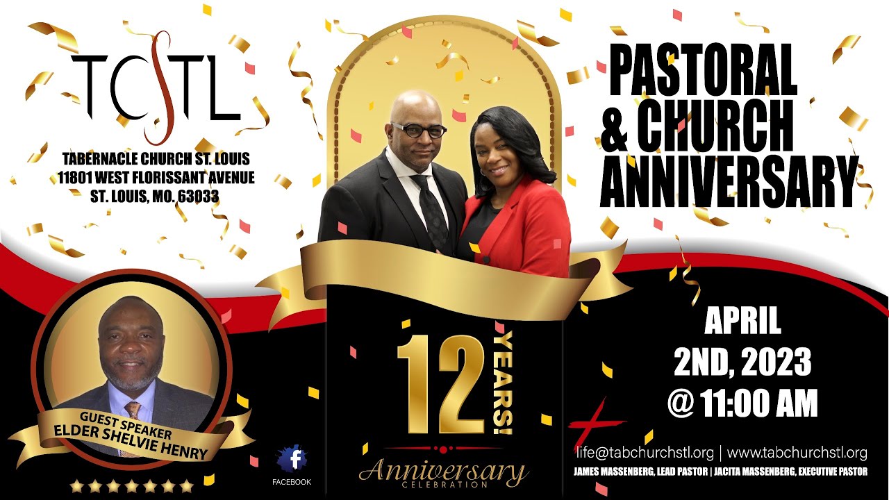 12th Pastoral & Church Anniversary - YouTube