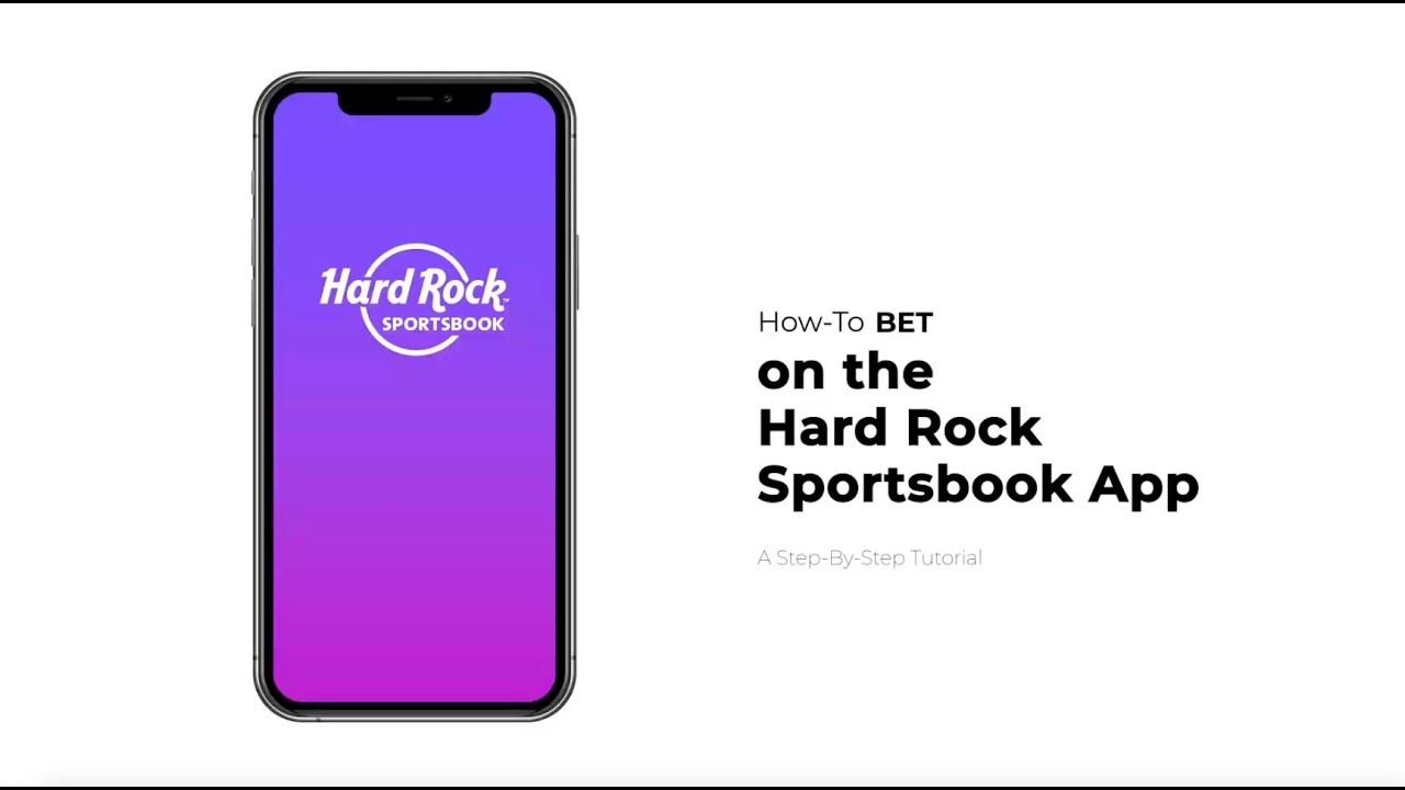 How To Create an Account and Bet with HardRock Sportsbook - YouTube