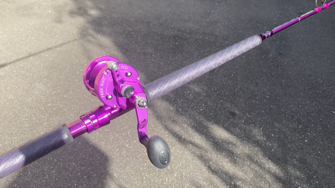 Dark Matter Psychedelic Casting Rods - Purple Z | J&H Tackle - YouTube