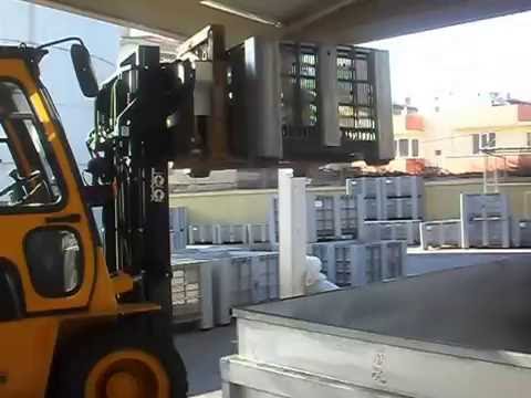 forklif ataşmannı boşaltma videosu